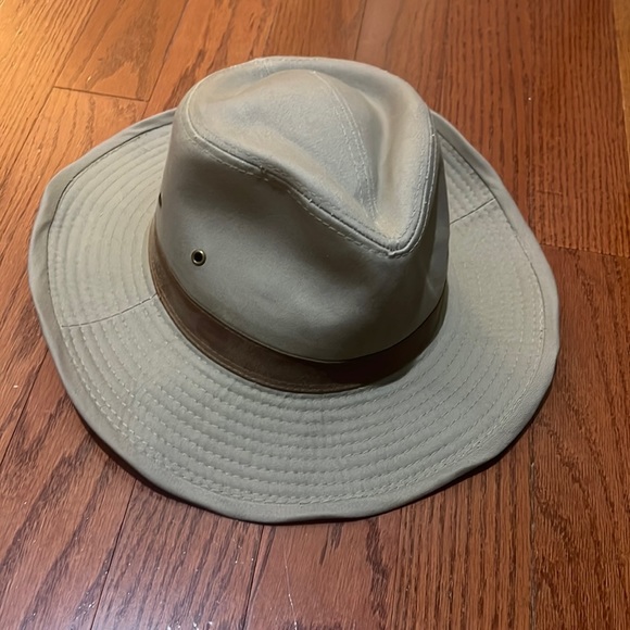 Dorfman Pacific | Accessories | Dpc Shapeable Outback Hat With Leather ...
